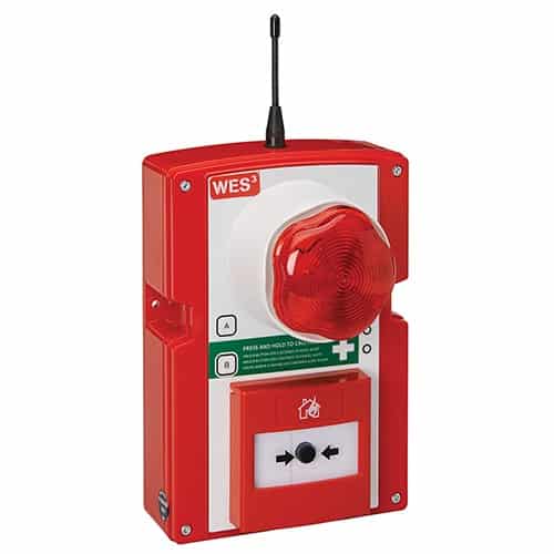 WES3 Emergency Alarm | Strobe and Sounder Call Point | Gencom